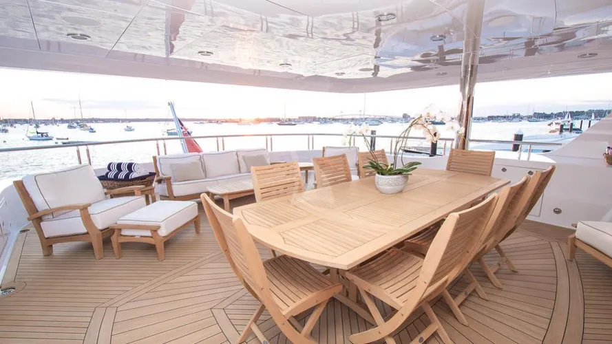 REBEL yacht for charter (Trinity Yachts, 48m, 2005)